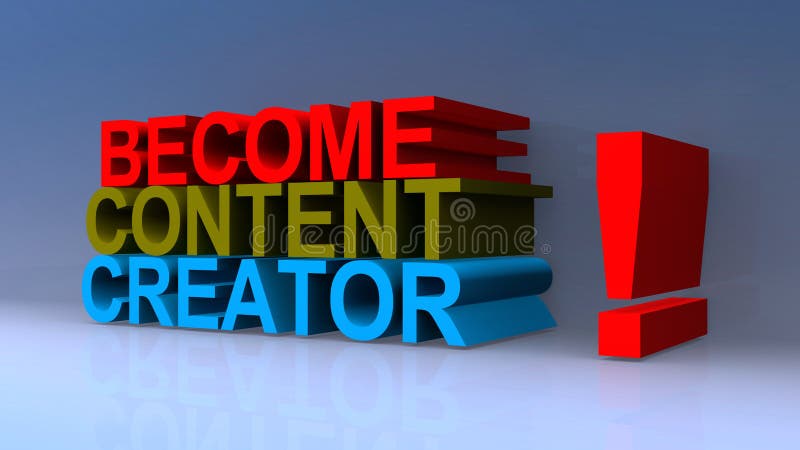 Content Creator Using Modern Software for Video Post Production Stock ...