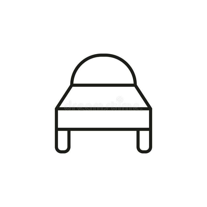 Bed Icon Vector Design Templates Simple and Modern Stock Vector ...