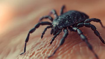 Bed bugs on human skin stock photo. Image of infestation - 319724414