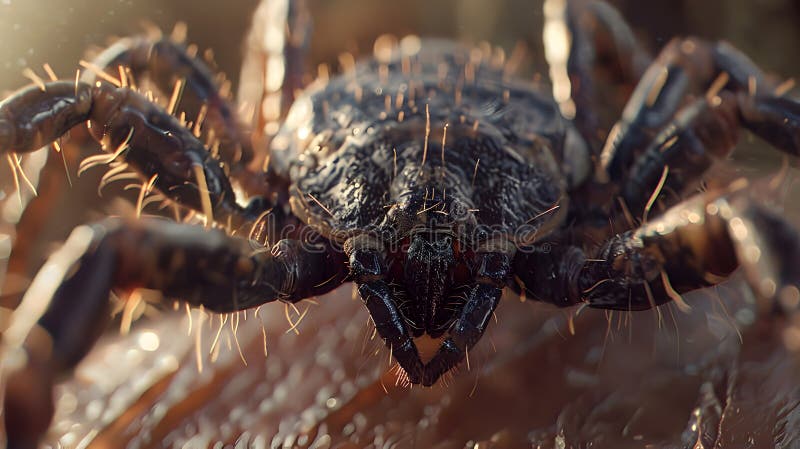 Bed bugs on human skin stock photo. Image of infestation - 319724414