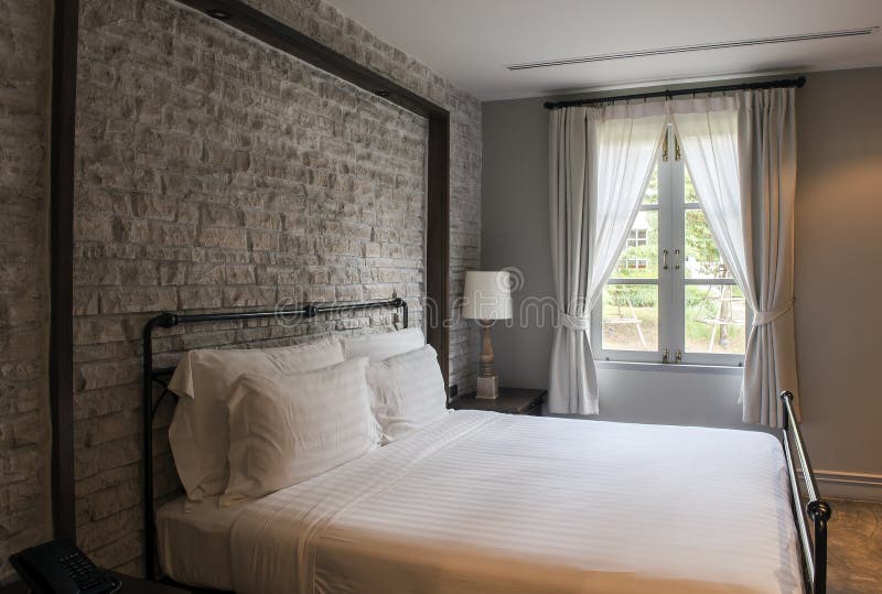 Modern Master Bedroom Wide Angle View Stock Photos - Free & Royalty ...