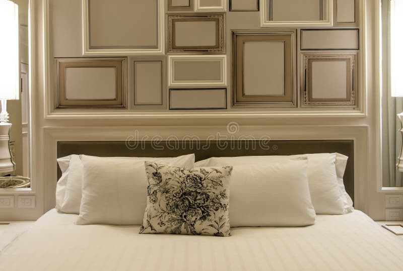 Modern Master Bedroom Wide Angle View Stock Photos - Free & Royalty ...