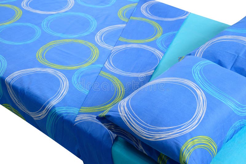 Bed close up. stock image. Image of case, spreads, fluffy - 30322009