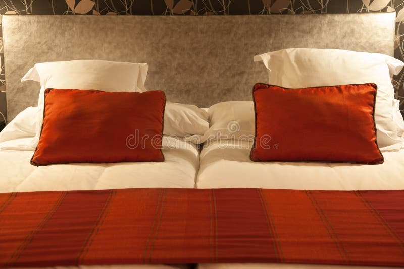 Bed closeup stock image. Image of illuminated, luxury - 18627231