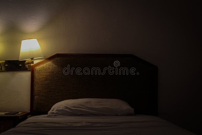 The Bed Horror Alike Creepy Stock Image - Image of double, hotel: 188984027