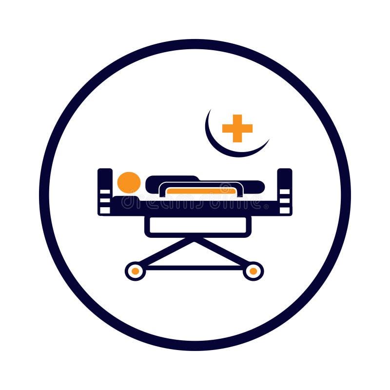 Bed, Hospital, Patient, Hospital Bed, Hospital Patient Bed Icon Stock ...