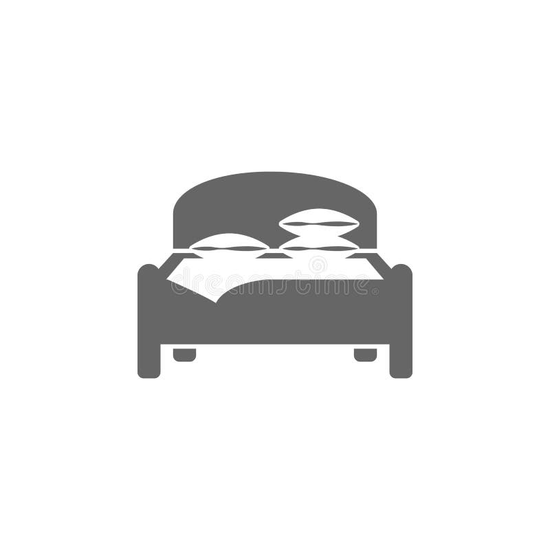 Bed Icon. Simple Element Illustration. Bed Symbol Design Template Stock ...