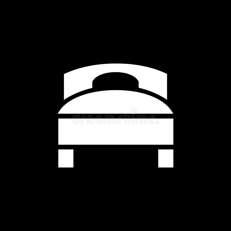 Bed Icon Simple Flat Style Vector Illustration Stock Vector ...