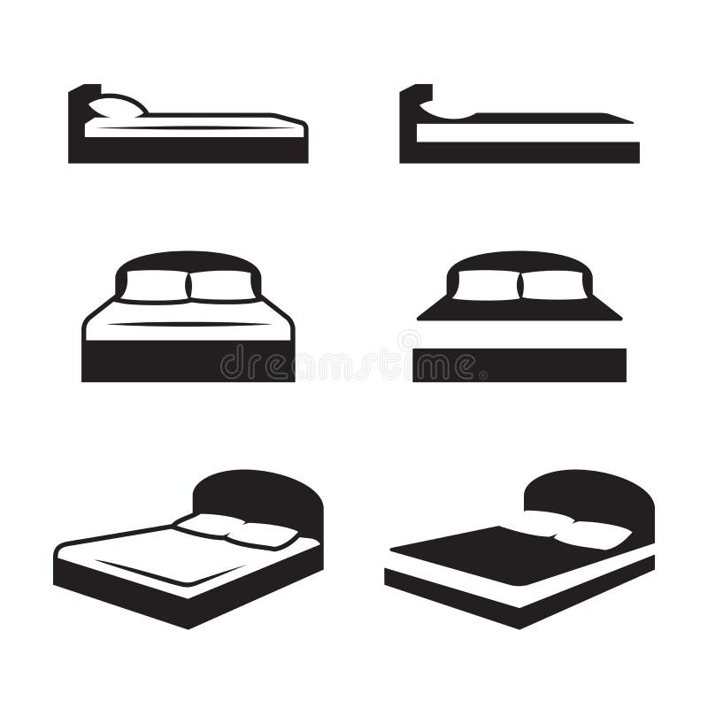 Bed Icons Stock Illustrations – 26,877 Bed Icons Stock Illustrations ...