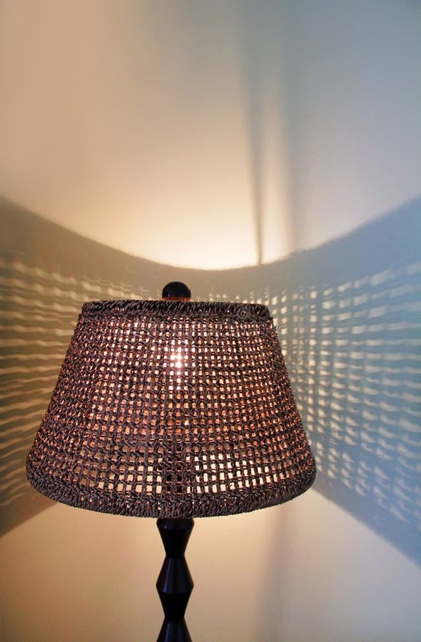 Bed lamp stock image. Image of electric, indoors, illuminated - 53341139