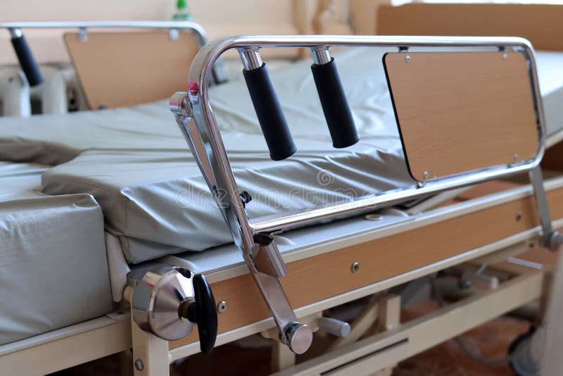 Bed Obstetric Comfortable Modern in the Maternity Ward Stock Photo ...