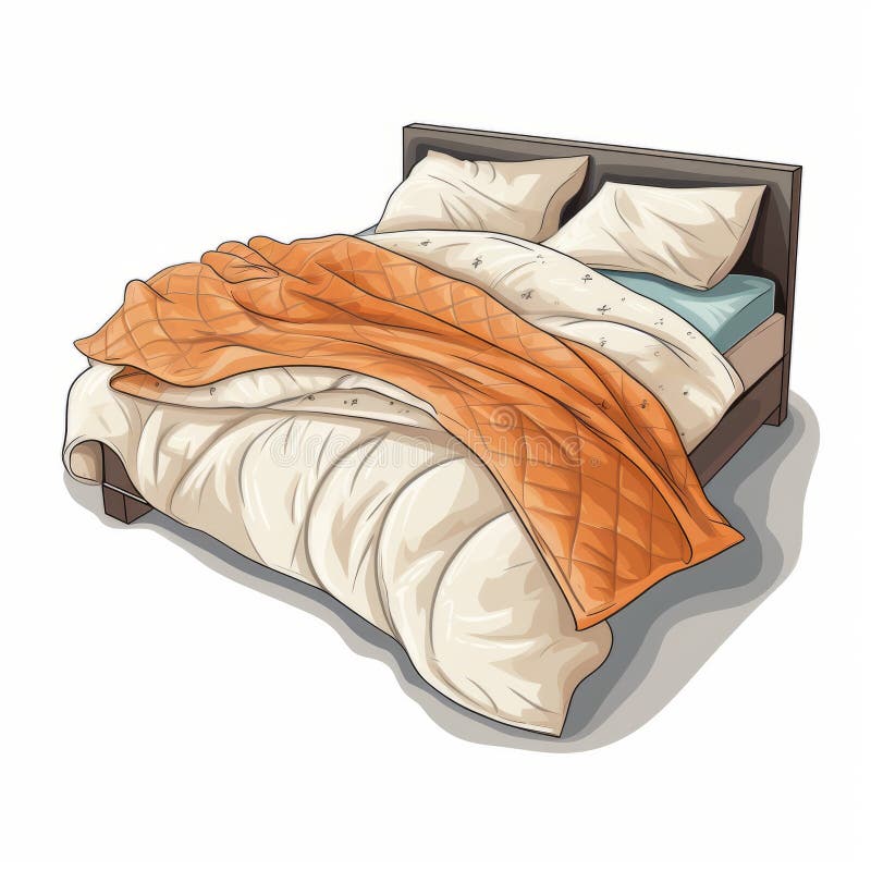 Colored Comforter Stock Illustrations – 125 Colored Comforter Stock ...