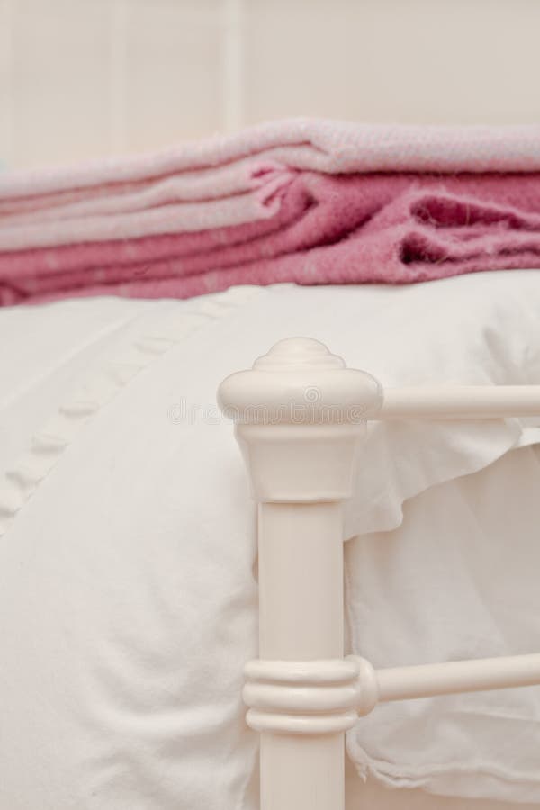 Bed post stock photo. Image of hospitality, frame, industry - 38329686