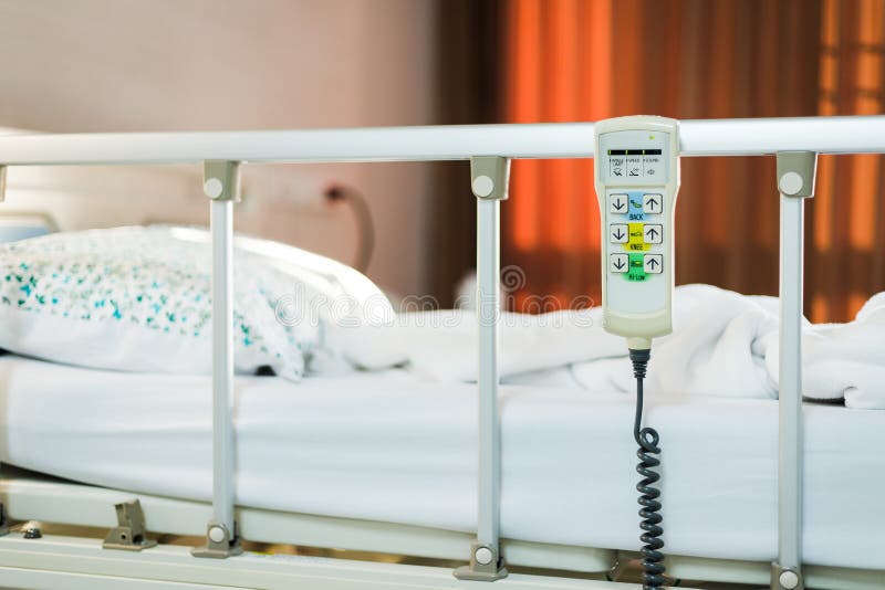 Bed remote control stock photo. Image of automatic, medical - 96034206