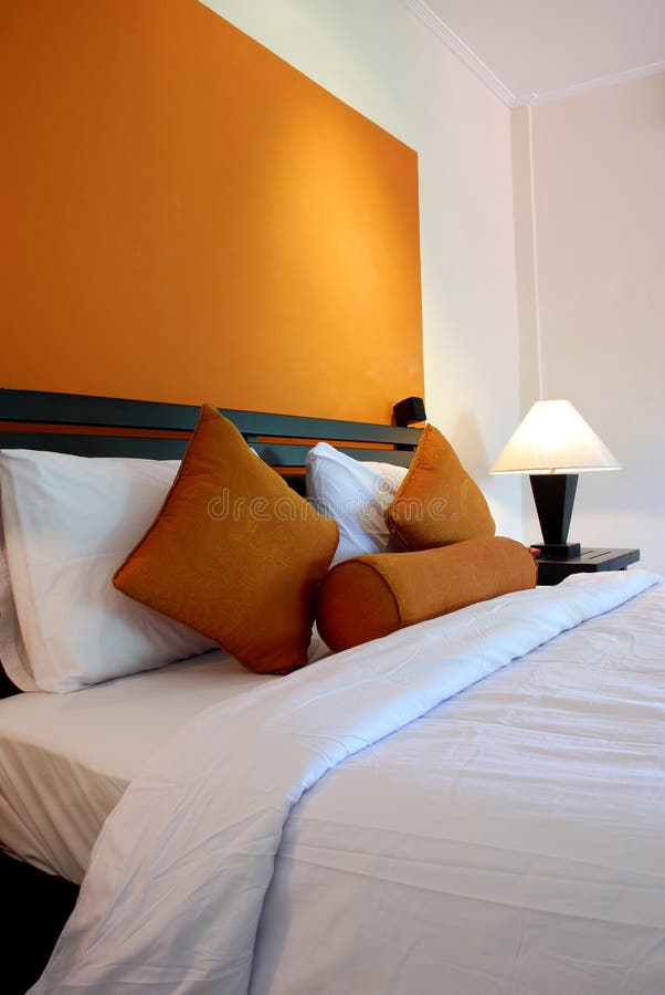 Bed room interior stock image. Image of hotel, cosy, sleep - 1516023