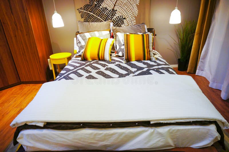 Show model beds editorial stock image. Image of show - 44707099