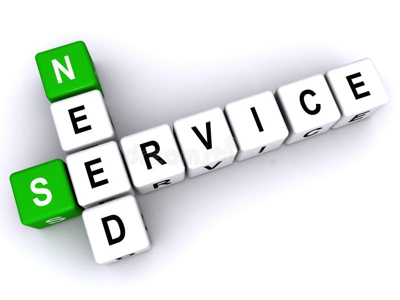 Halten Sie Bedarf instand stock abbildung. Illustration von wort - 46483117