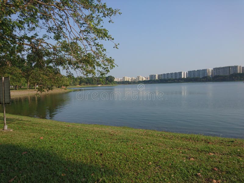 Bedok reservoir stock photo. Image of view, park, waters - 109588238