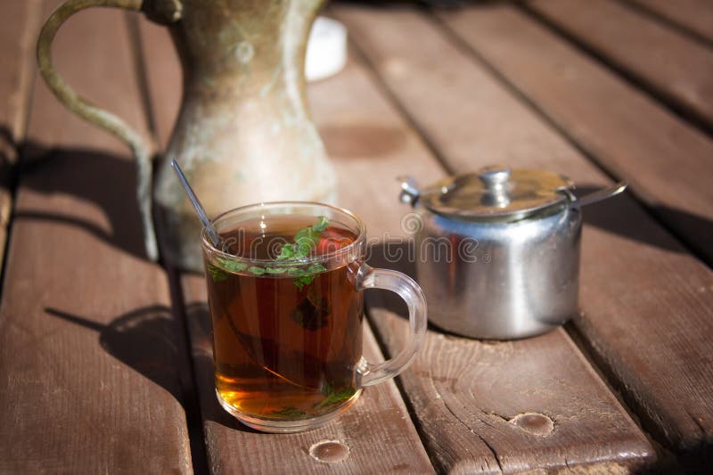 BedouinTea stock image. Image of warmth, shay, traditional - 29832781