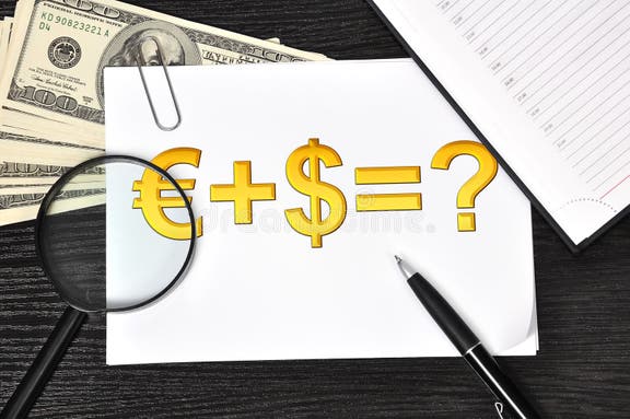 Bedrijfsformule stock foto. Image of vraag, lens, financiën - 30623686