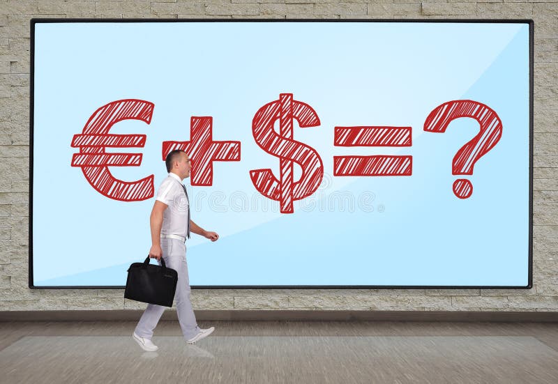 Bedrijfsformule stock foto. Image of euro, inkomen, geld - 35528768