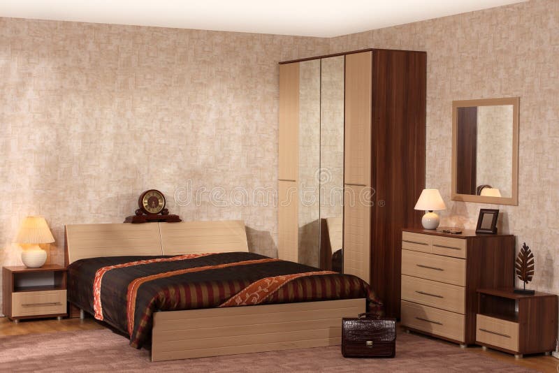 Modern bedroom stock image. Image of guest, ceiling, building - 1002805