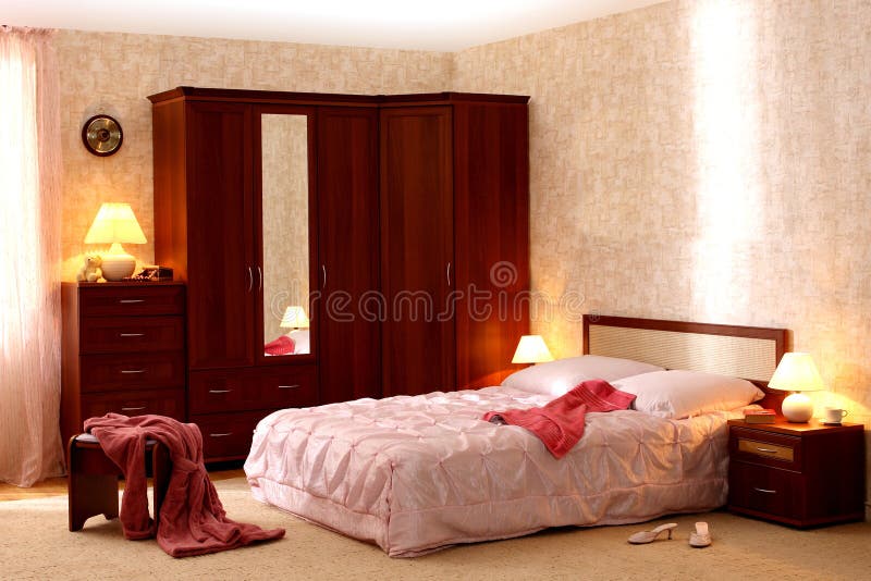Bedroom 53 stock photo. Image of bedroom, floor, ceiling - 169646