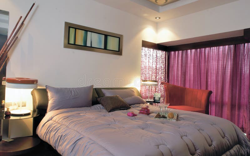 Bedroom stock photo. Image of interior, house, inside, homes - 547238