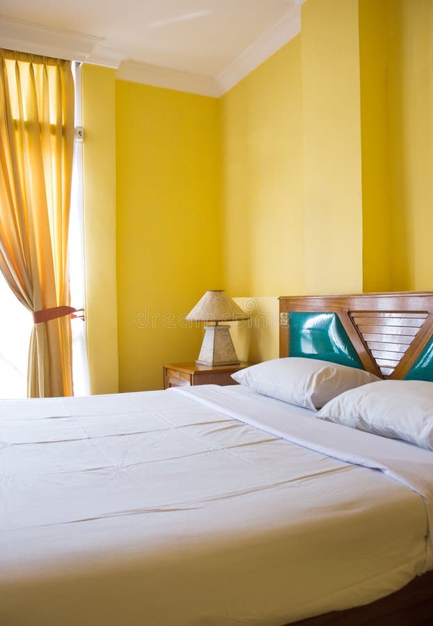 Bedroom stock image. Image of residential, chic, romantic - 1274213