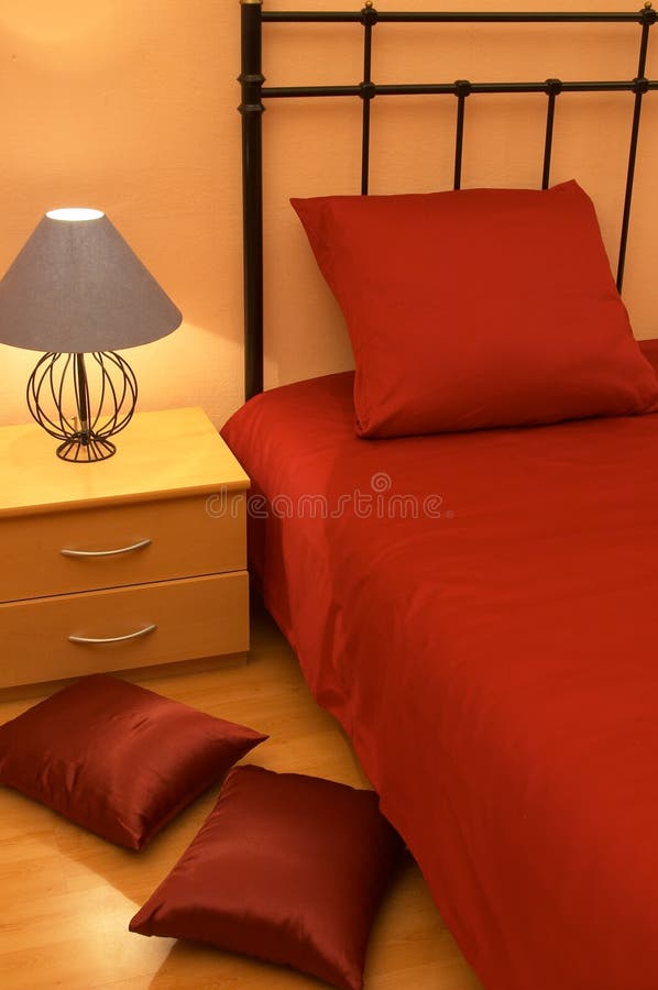 Modern bedroom stock image. Image of guest, ceiling, building - 1002805