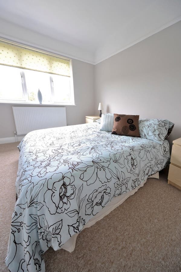 Bedroom stock image. Image of frame, empty, house, mattress - 6366861