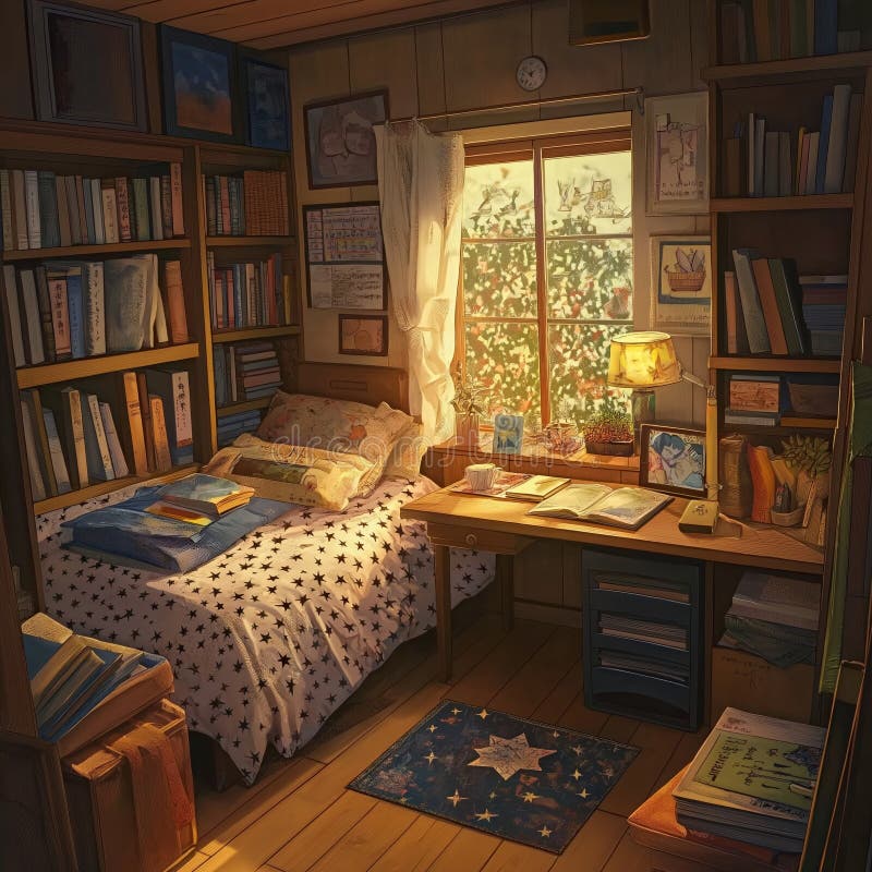 Bedroom Background Theme for Wallpaper Stock Image - Image of bedroom ...