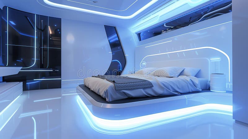 Future Bedroom Stock Illustrations – 1,551 Future Bedroom Stock ...