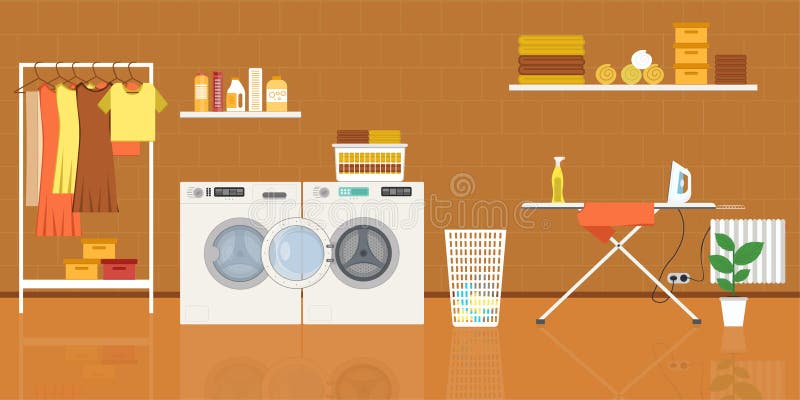 Laundry Room Clipart Images
