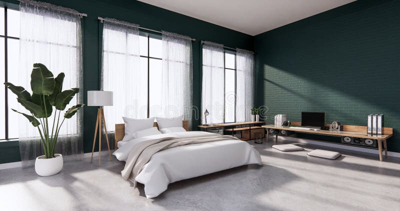 Bedroom Green Screen Stock Illustrations – 332 Bedroom Green Screen ...
