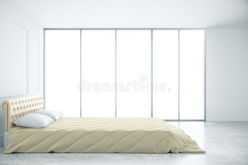 Bedroom interior side stock illustration. Illustration of living - 72840928