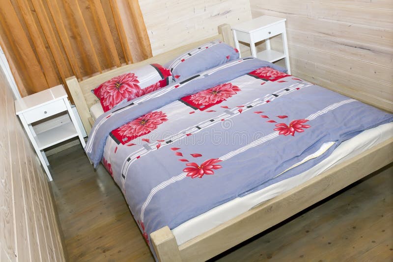 Bedroom in Rural Pension Hotel Editorial Photography - Image of ...