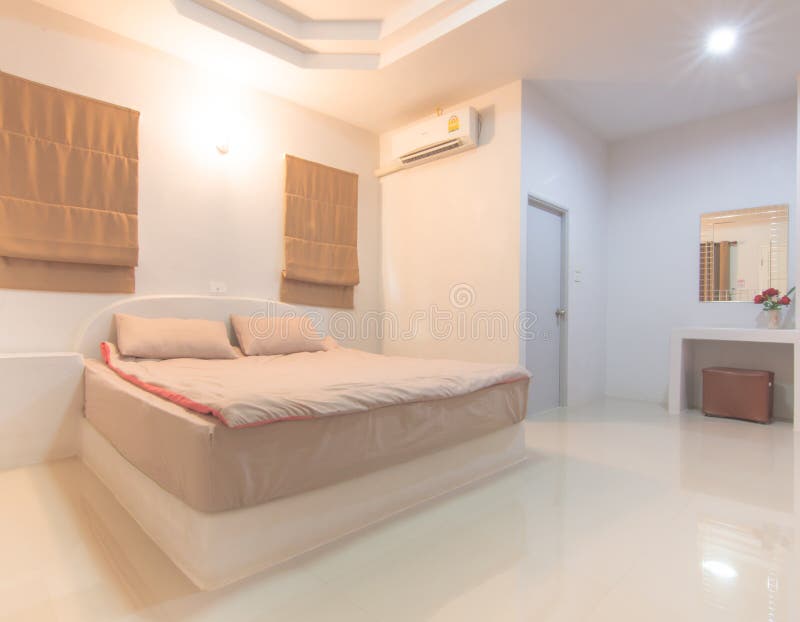 Bedroom stock image. Image of dring, table, sunset, rest - 86716667