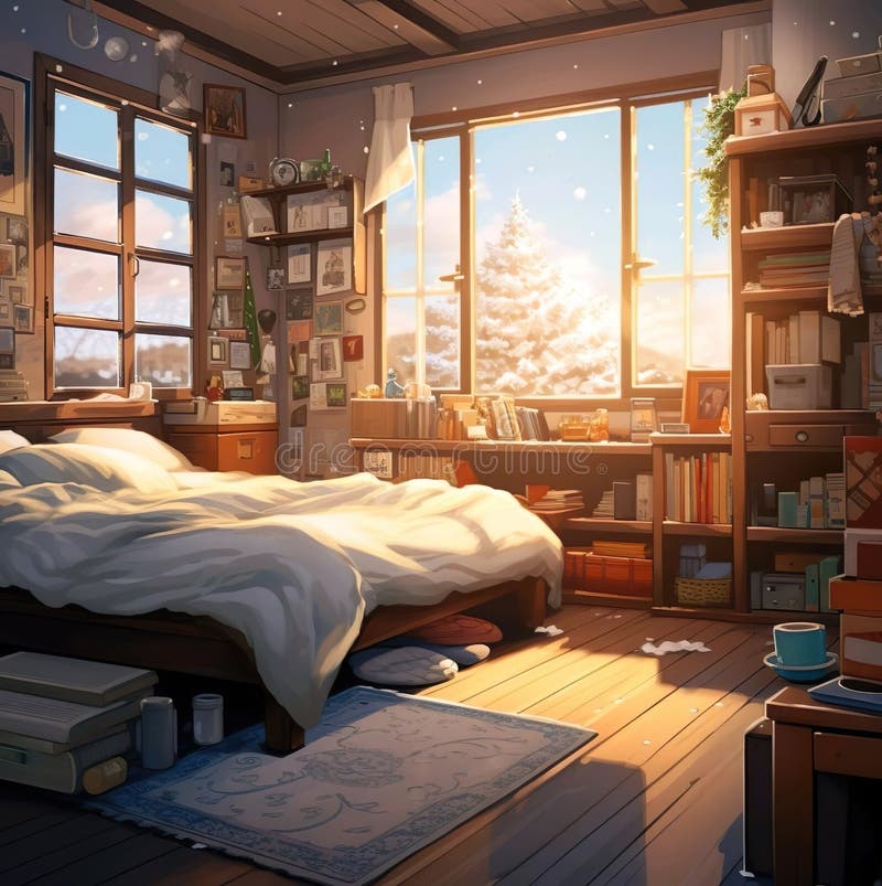 Animation Bedroom Stock Illustrations – 534 Animation Bedroom Stock ...