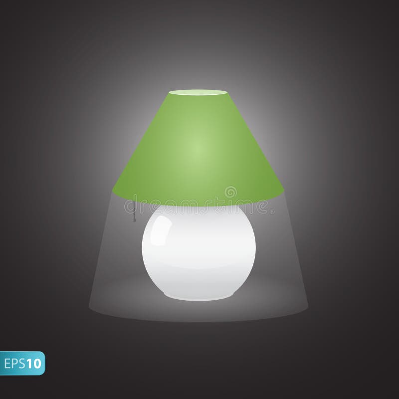 Bedside Green Lamp Icon Stock Illustrations – 441 Bedside Green Lamp ...