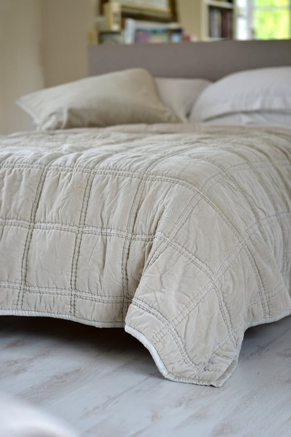 Bedspread stock image. Image of colors, brown, textured - 93349369