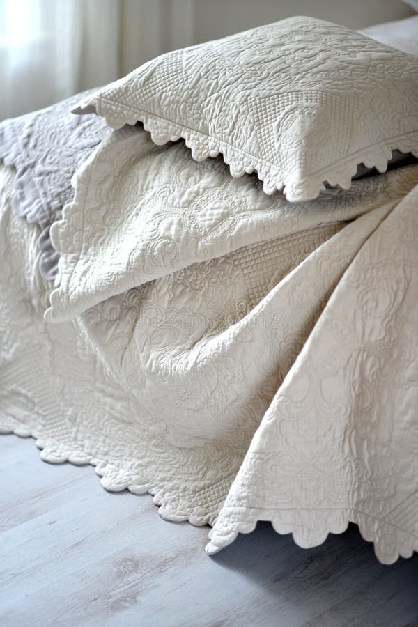 Bedspread stock photo. Image of earth, natural, ruffled - 93349986