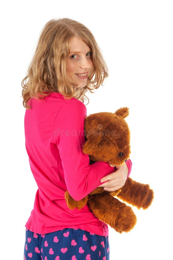 Bedtime for girl stock image. Image of cute, pretty, look - 34620741