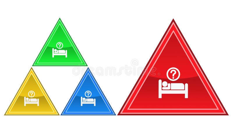 Bedtime Icon, Sign,illustration Stock Illustration - Illustration of ...