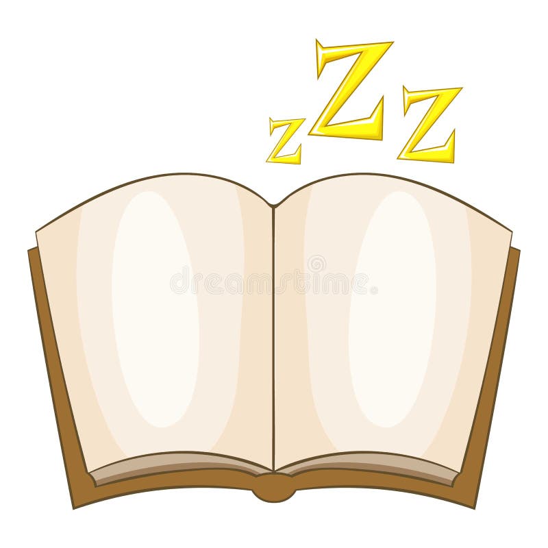 Bedtime Story Icon, Cartoon Style Stock Vector - Illustration of tell ...