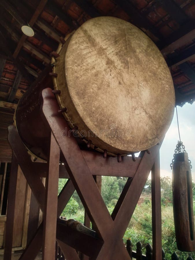 Bedug is a Musical Instrument Similar To a Large Drum Stock Photo ...