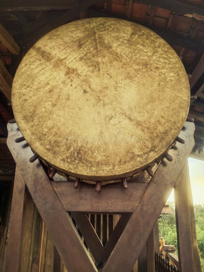 Bedug is a Musical Instrument Similar To a Large Drum Stock Image ...