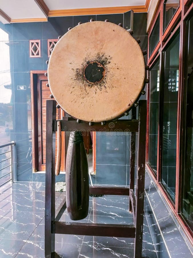 Bedug is One of the Traditional Tools in Indonesia Stock Image - Image ...