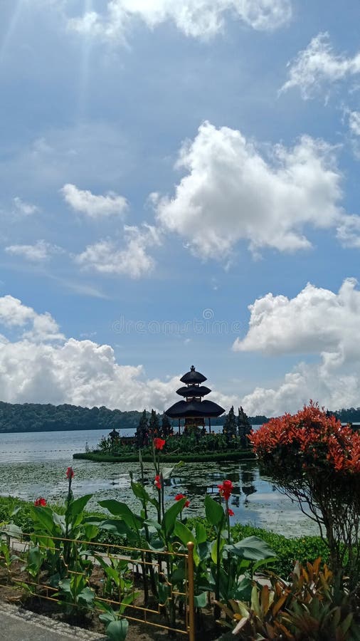 Bedugul Lake Bali is Very Beautiful Brooo Stock Photo - Image of bromo ...