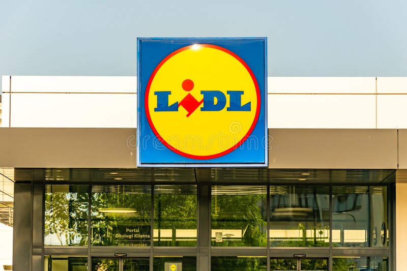 Bedzin, Poland - 14.05 editorial photo. Image of lidl - 277974581